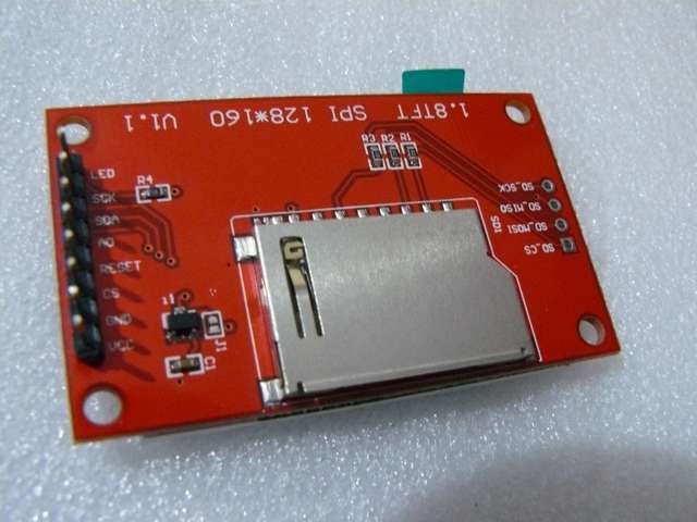X Pixel Spi Colour Lcd St Arduino Libraries Available