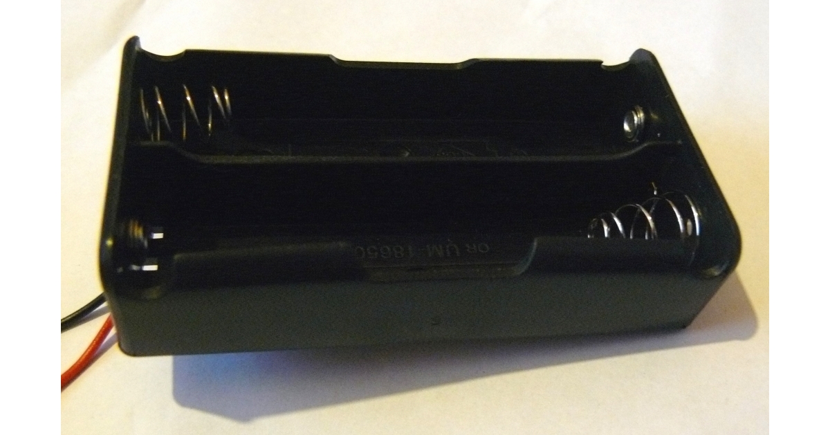 18650 (etc) 2 Cell Series Lithium Ion Holder - Buy Battery Holders ...
