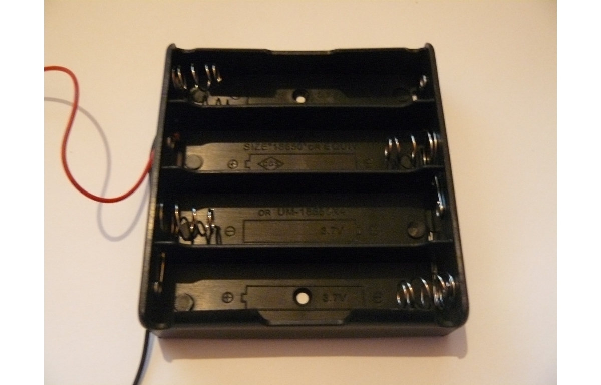 18650 (etc) 4 Cell Series Lithium Ion Holder - Buy Battery Holders ...
