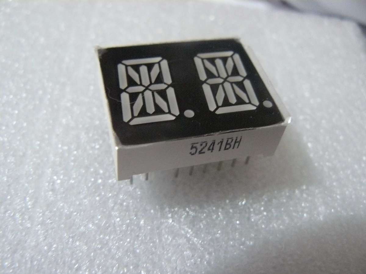 2 Digit 14 Segment Display with Decimals - Buy 14 Segment - Gogo ...