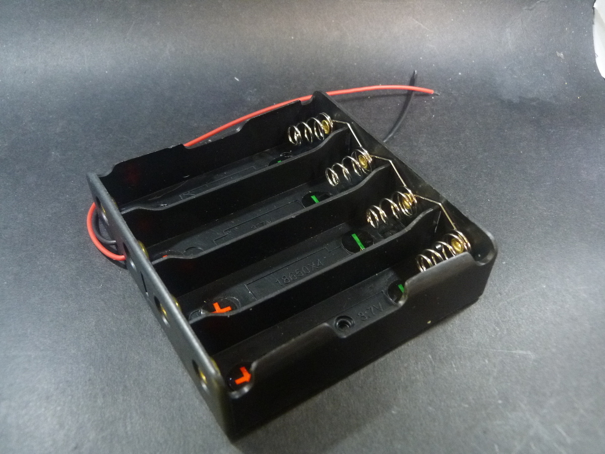 18650 (etc) 4 Cell Parallel Lithium Ion Holder - Buy Battery Holders ...