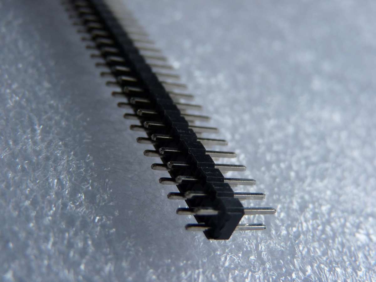 PCB Headers ( 2.54 mm / 0.1 in ) - Through Hole - 2x40 - You Choose ...