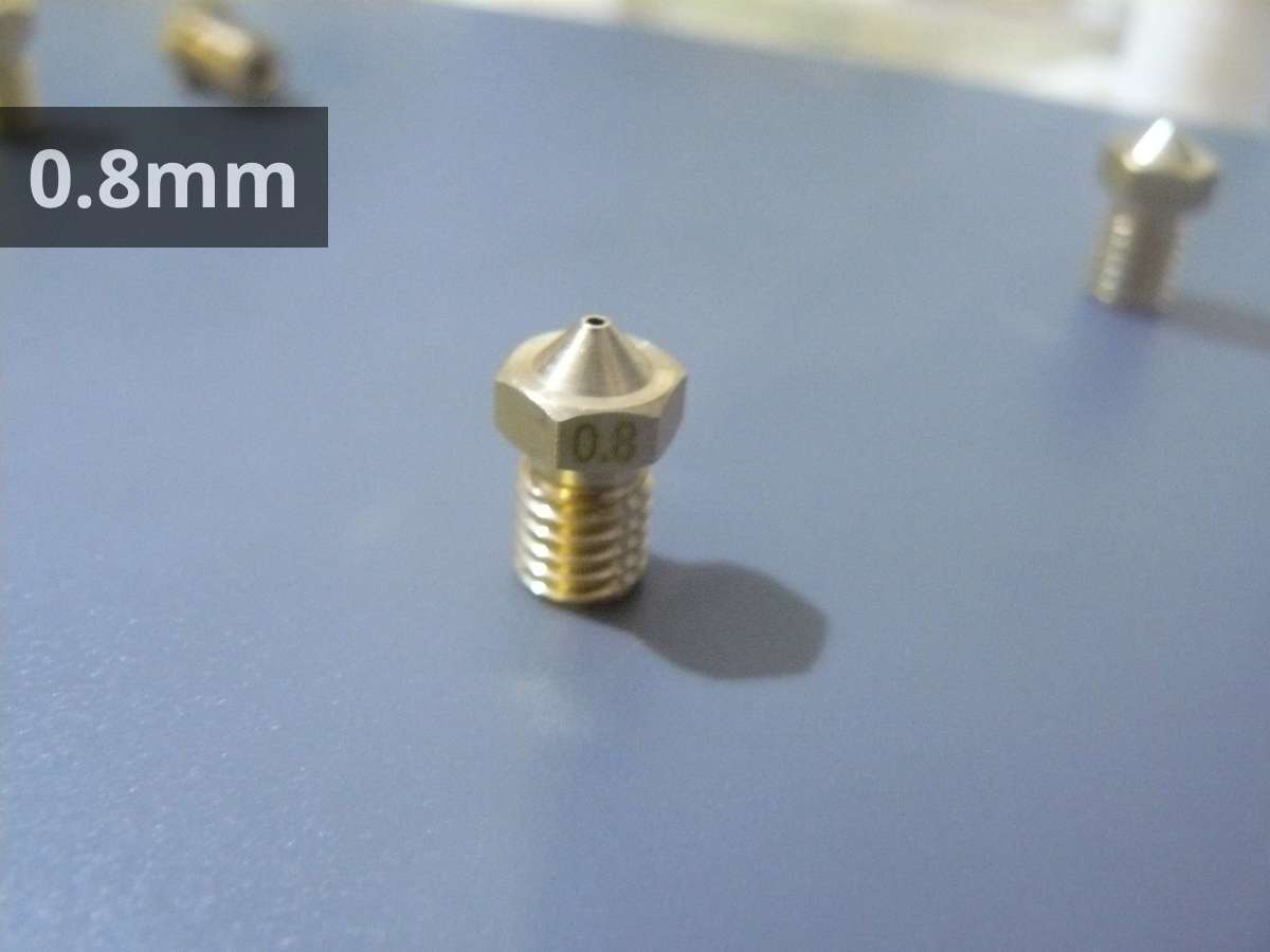 3d Printer Nozzle Brass M6 Thread E3D V5 V6 - CLEARANCE - Buy Nozzles ...