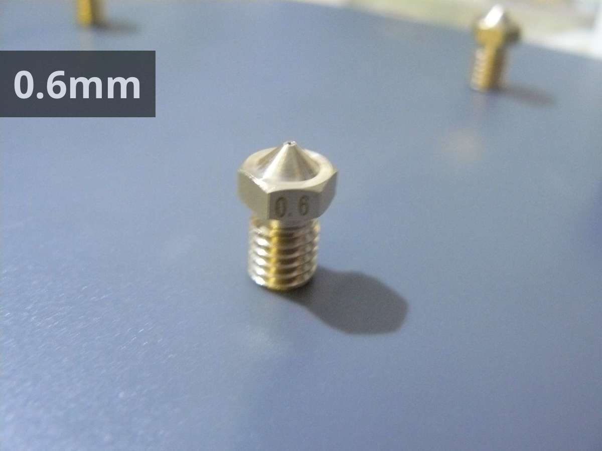 3d Printer Nozzle Brass M6 Thread E3D V5 V6 - CLEARANCE - Buy Nozzles ...
