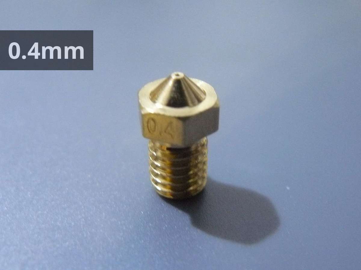 3d Printer Nozzle Brass M6 Thread E3D V5 V6 - CLEARANCE - Buy Nozzles ...