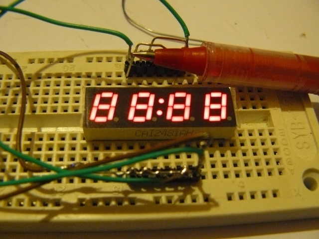 Miniature 4 Digit 7 Segment Display with Colon - Buy Online From ...
