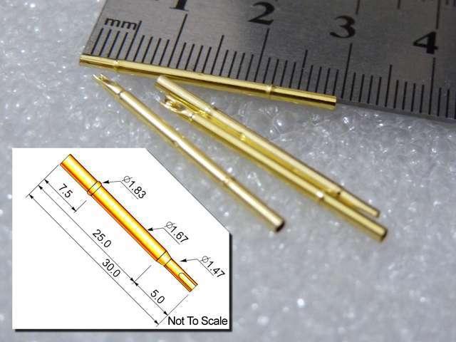 Pogo Pins, Pogo Pin Sockets, 4pcs Pack, You Choose - Buy Pogo Pins ...