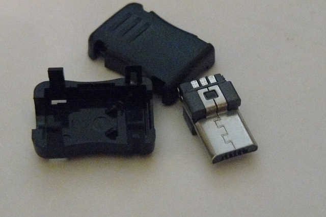 USB Micro-B Male Plug Solderable - Buy Online From Christchurch New ...