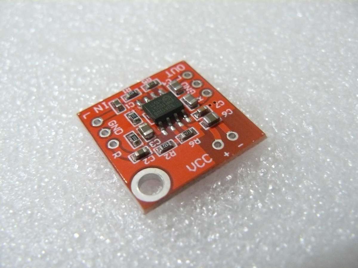 Stereo Headphone Driver Module (Headphone Amplifier / Preamp), Red ...