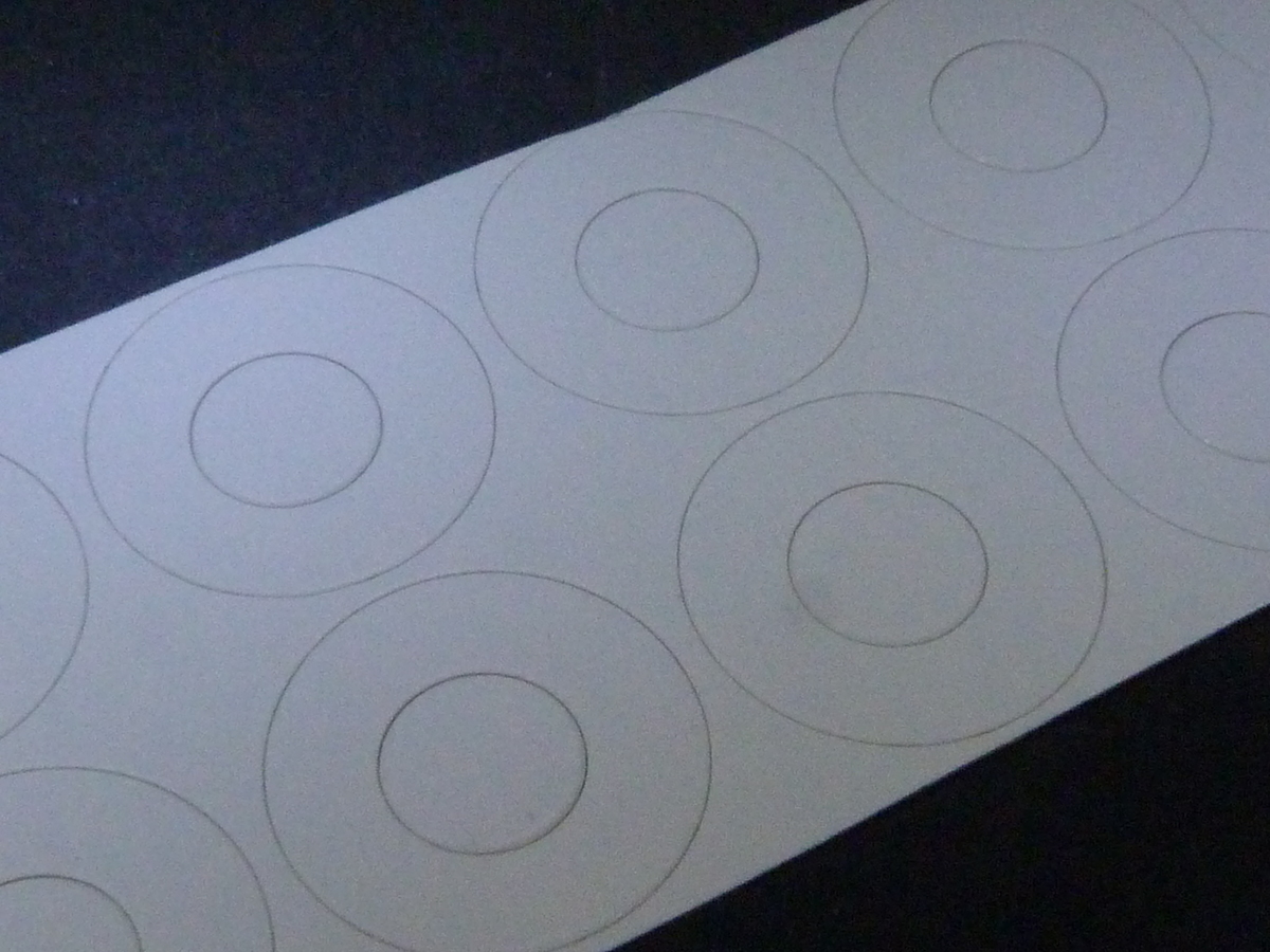 18650 Insulator Washer Insulating Washer Paper Washer - 10 Pcs/Sheet ...