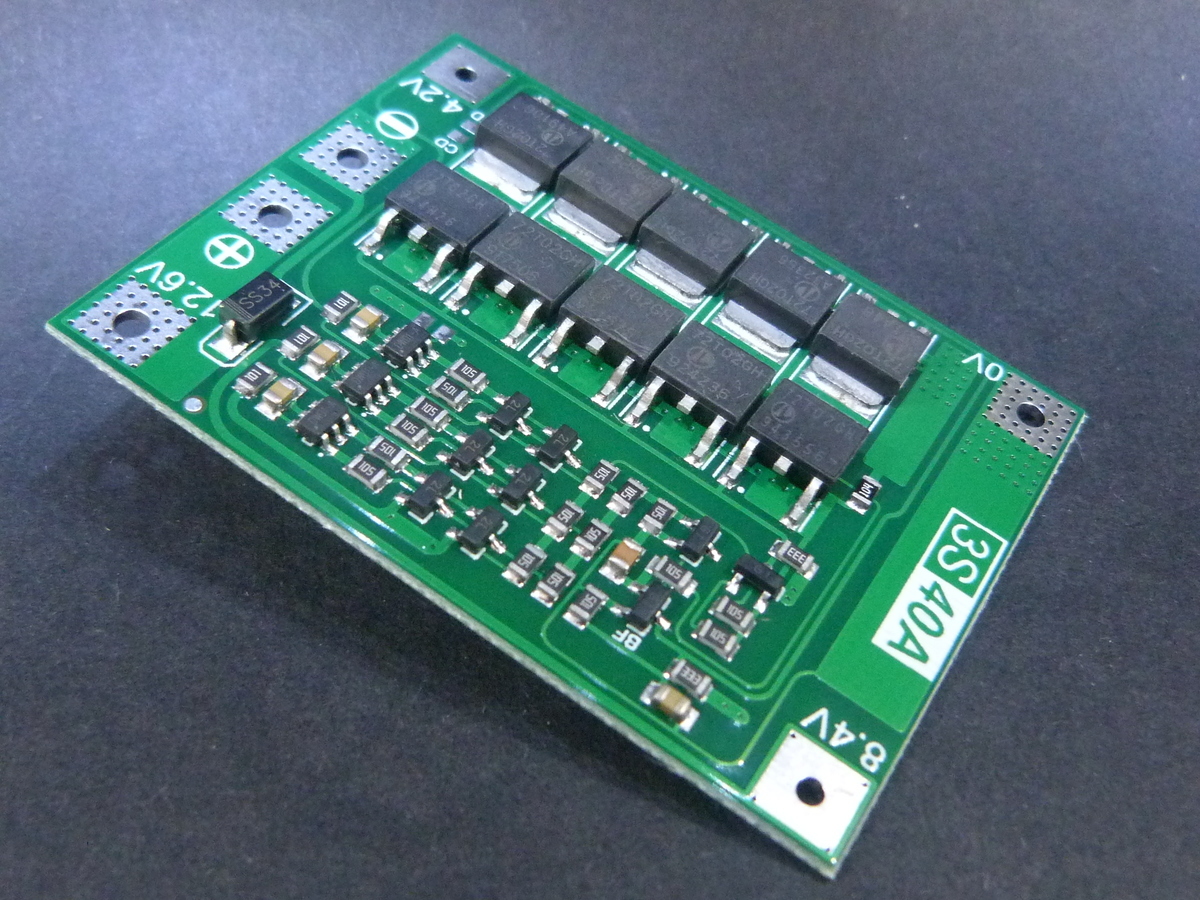 40A Lithium Ion Protection Module BMS Choose 3S 12.6V / 4S 16.8V - Buy ...