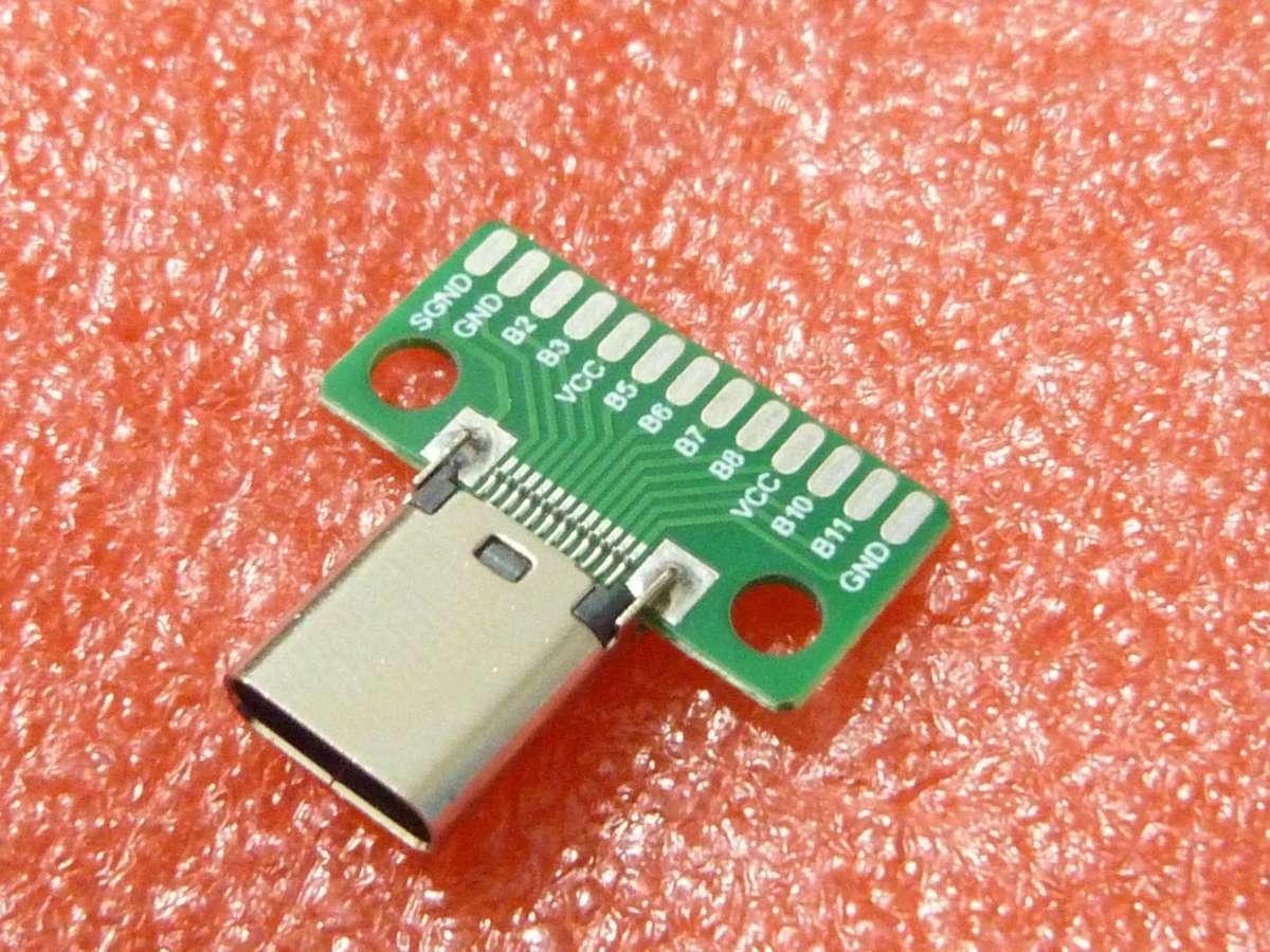 USB Type-C Female Socket Breakout Board - Buy Breakouts - Gogo:Tronics ...