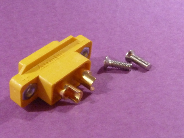 XT60 Socket Panel Mount XT60E-M - Buy Online From Christchurch New ...