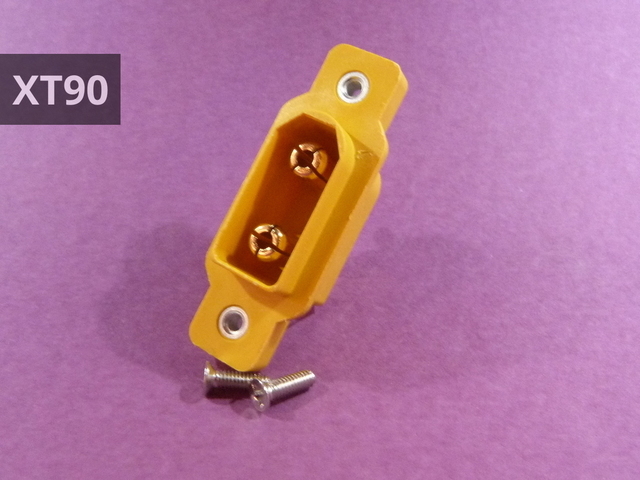 XT90 Socket Panel Mount XT90NE-M - Buy Online From Christchurch New ...