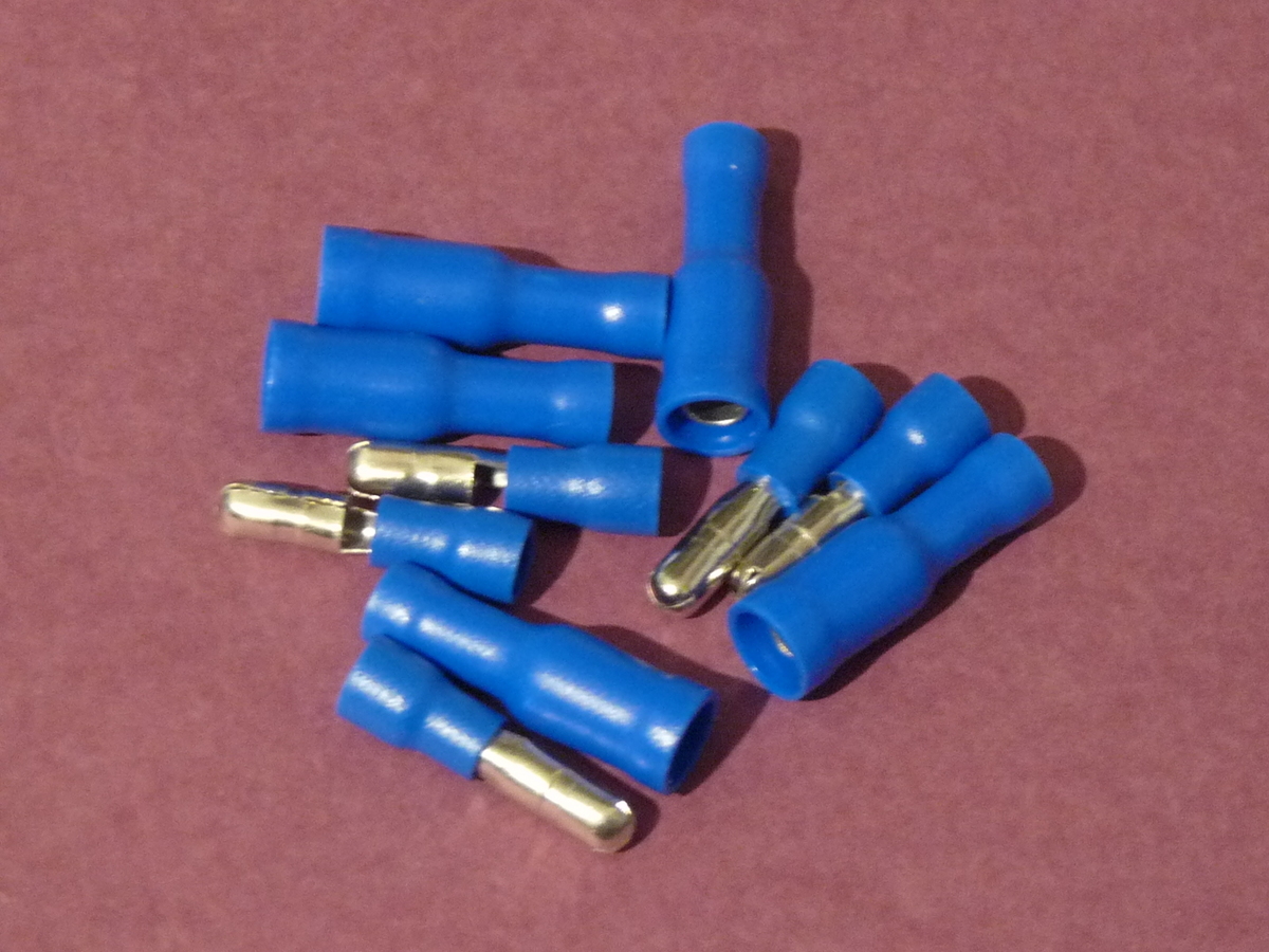 Blue Insulated Bullet Crimp Connectors - Buy Crimp Terminals - Gogo ...