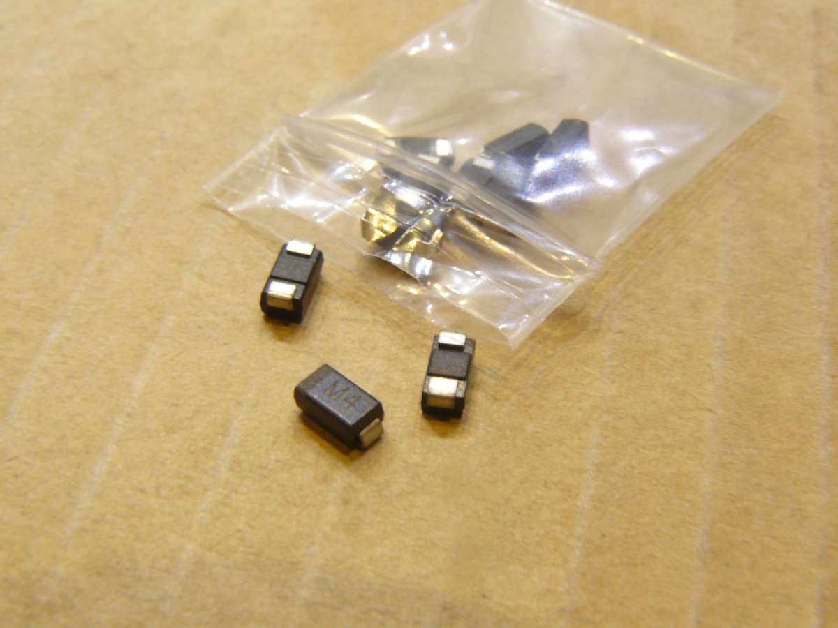 (10 of) Surface Mount Diode (DO-214AC /SMA) You Choose 1N4004, 1N5819 ...
