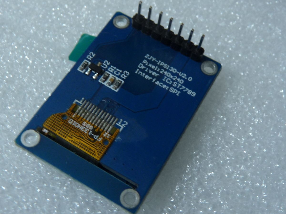 240X240 Pixel SPI Colour LCD - ST7789, Arduino Libraries Available ...