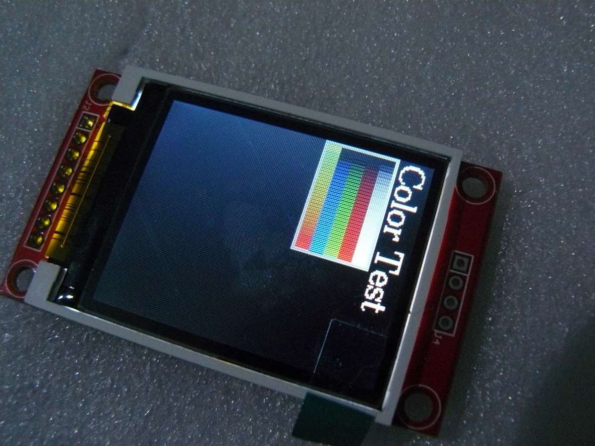 128x160 Pixel SPI Colour LCD - ST7735, Arduino Libraries Available ...