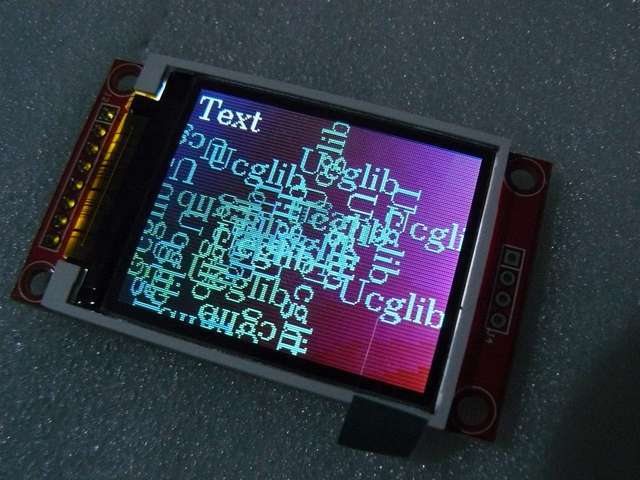 128x160 Pixel Spi Colour Lcd St7735 Arduino Libraries Available Buy Graphical Lcd And Oled 9847