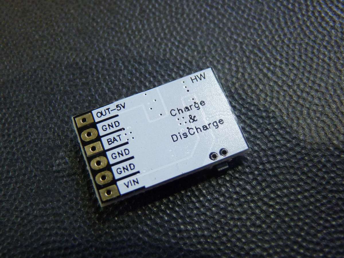 DIY Li-Ion Powerbank Module, Single/Parallel Cells, 2.5A with LED Fuel ...