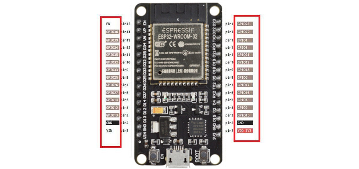 Esp32 Wifi Microcontroller Esp Wroom 32 Arduino Compatible Buy Online