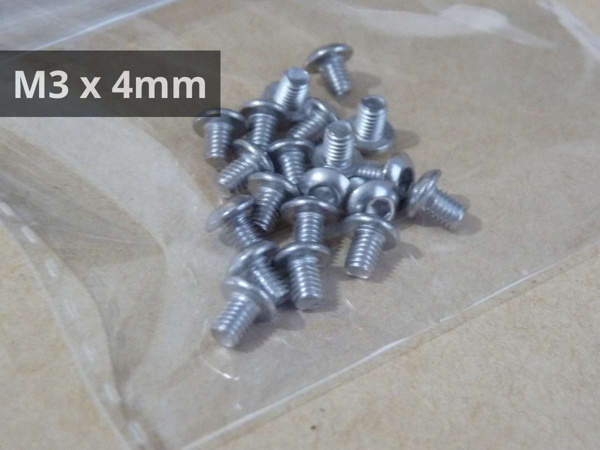 M3 Button Head Screws 20pcs - You Choose Length - Buy Metric Screws ...