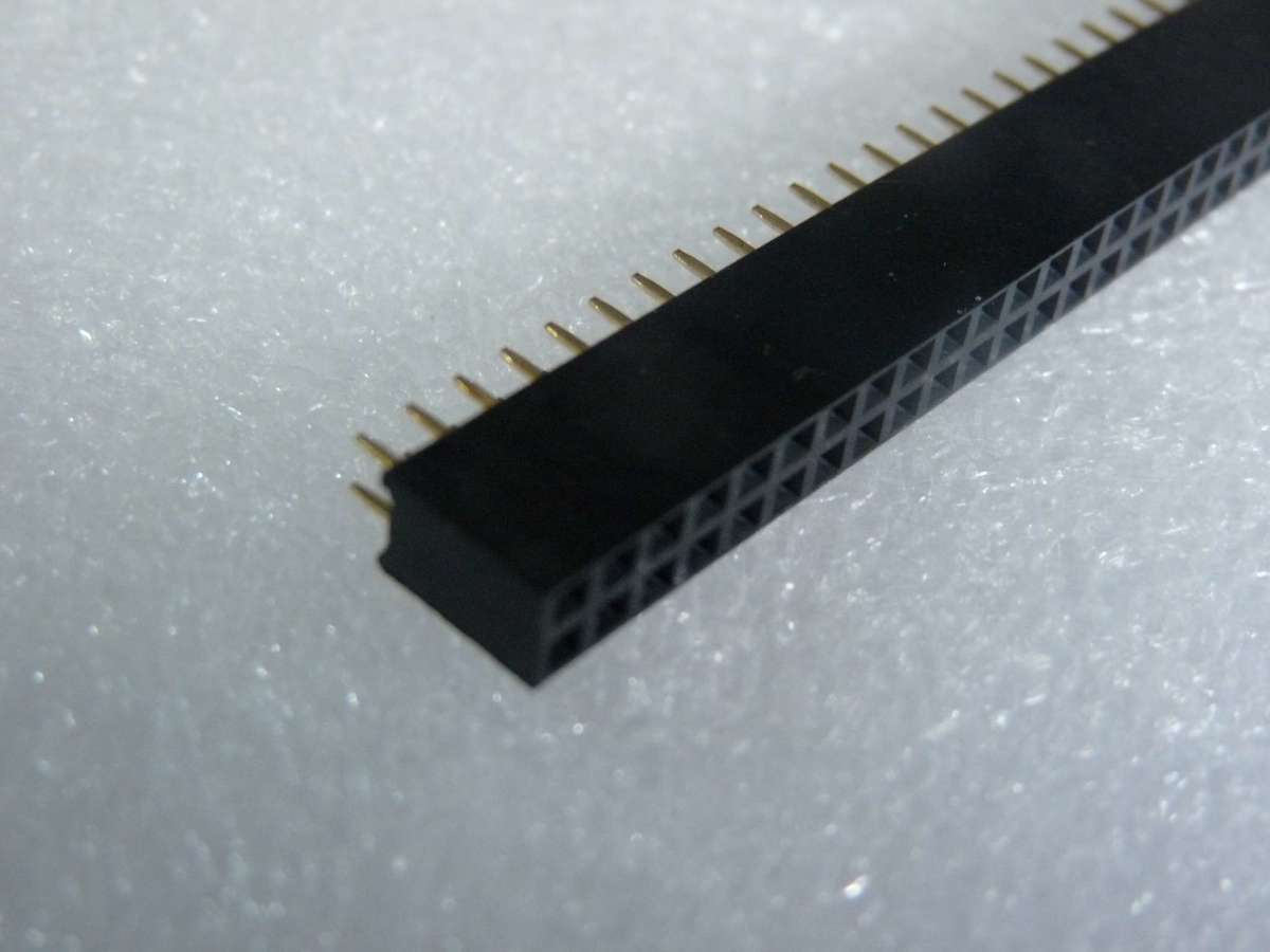 PCB Headers ( 2.54 mm / 0.1 in ) - Through Hole - 2x40 - You Choose ...