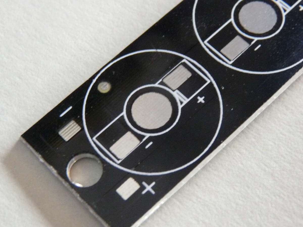 Rectangular Mounting Plate For Three 1W to 3W LEDs - Buy Power LEDs ...