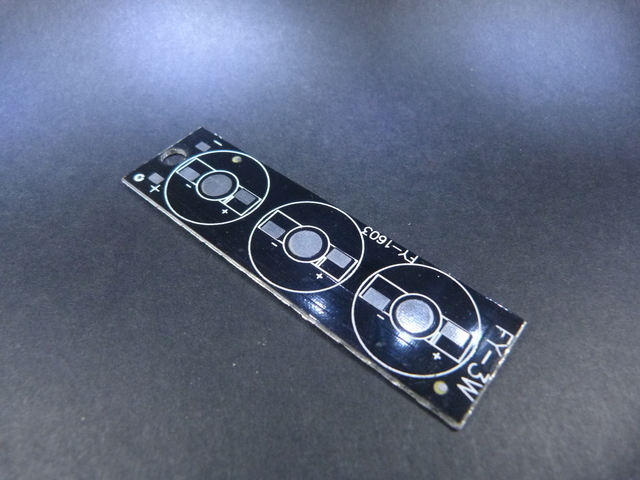 Rectangular Mounting Plate For Three 1W to 3W LEDs - Buy Online From ...