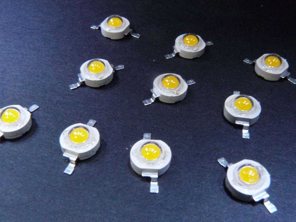 1W to 3W Warm White High Power LED - Buy Power LEDs - Gogo:Tronics ...