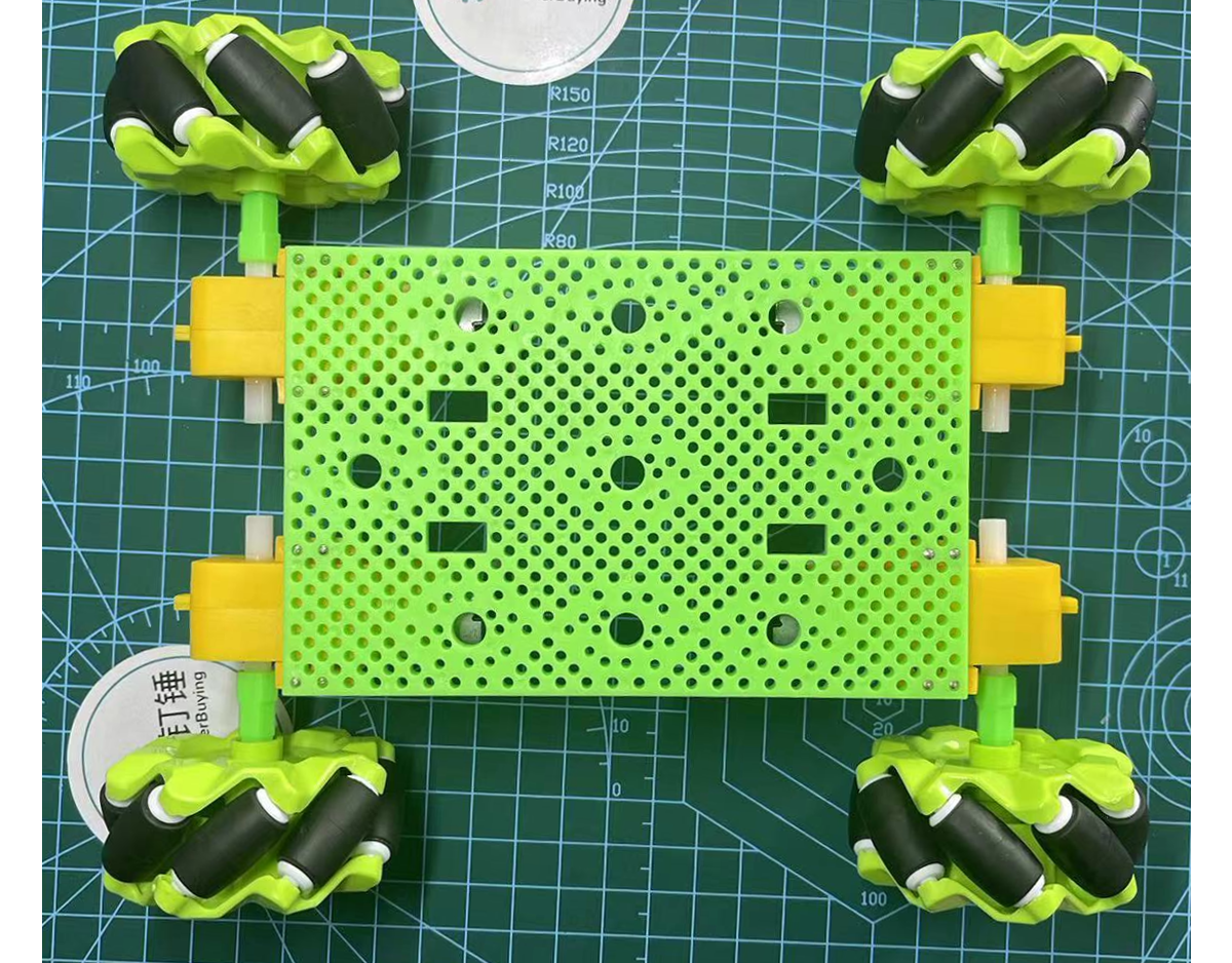 Mecanum Vehicle Part Set - Wheels + Motors + Platform - Buy Vehicle ...