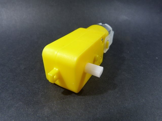 Plastic DC Gear Motor Dual Axle Common Biaxial Yellow Gearmotor - Buy ...