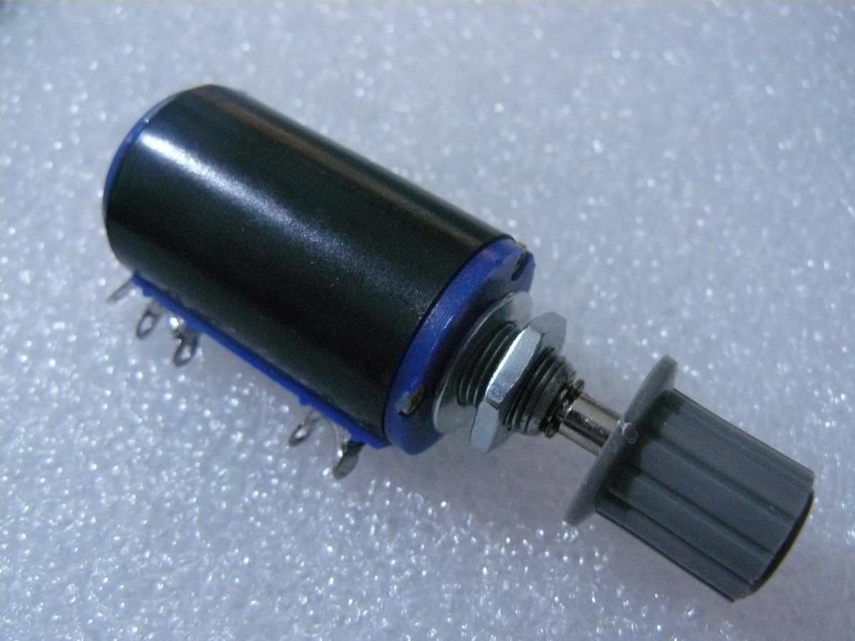 10 Turn Large Panel Mount Potentiometer With Knob - Buy Potentiometers ...