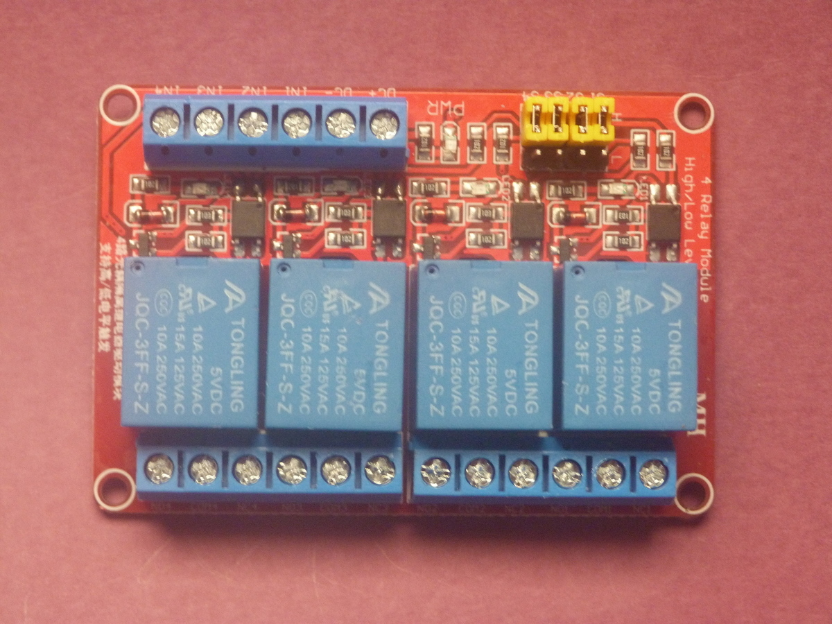 5v Relay Module - You Choose 1, 2 or 4 Relay - Buy Relays - Gogo ...
