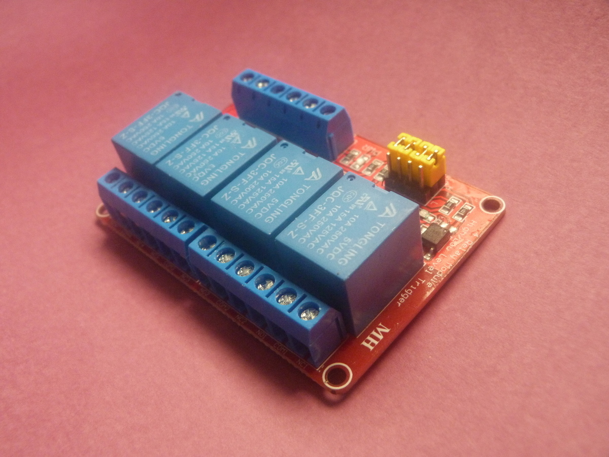 5v Relay Module - You Choose 1, 2 or 4 Relay - Buy Relays - Gogo ...