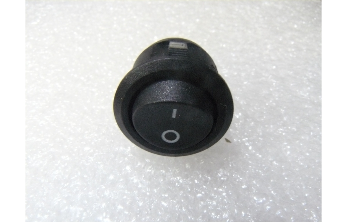 On/Off Switch (Rocker) Panel Mount Round - Buy Rocker Switches - Gogo ...
