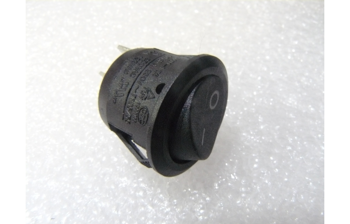 On/Off Switch (Rocker) Panel Mount Round - Buy Rocker Switches - Gogo ...