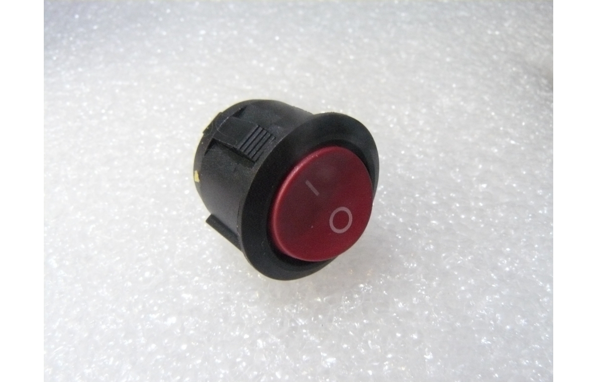 On/Off Switch (Rocker) Panel Mount Round - Buy Rocker Switches - Gogo ...