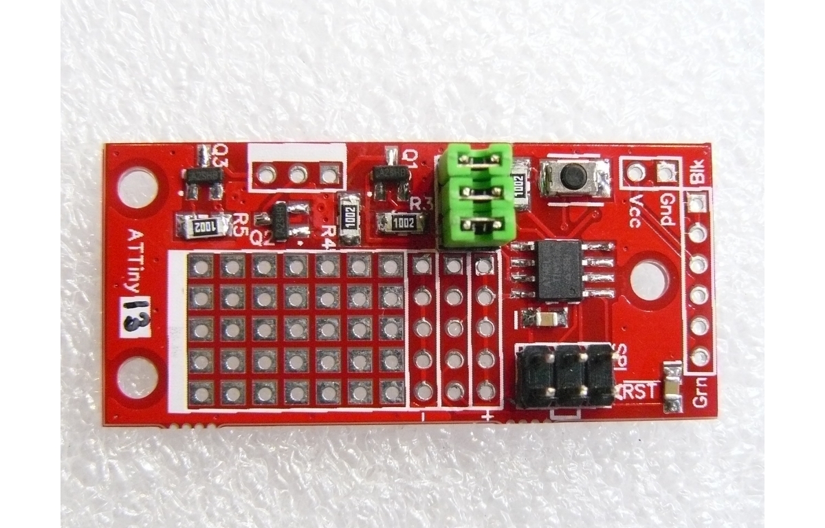ATtiny13 Prototyping Board - Arduino Ready - Buy Dev Boards - Gogo:Tronics Hobby Electronics ...