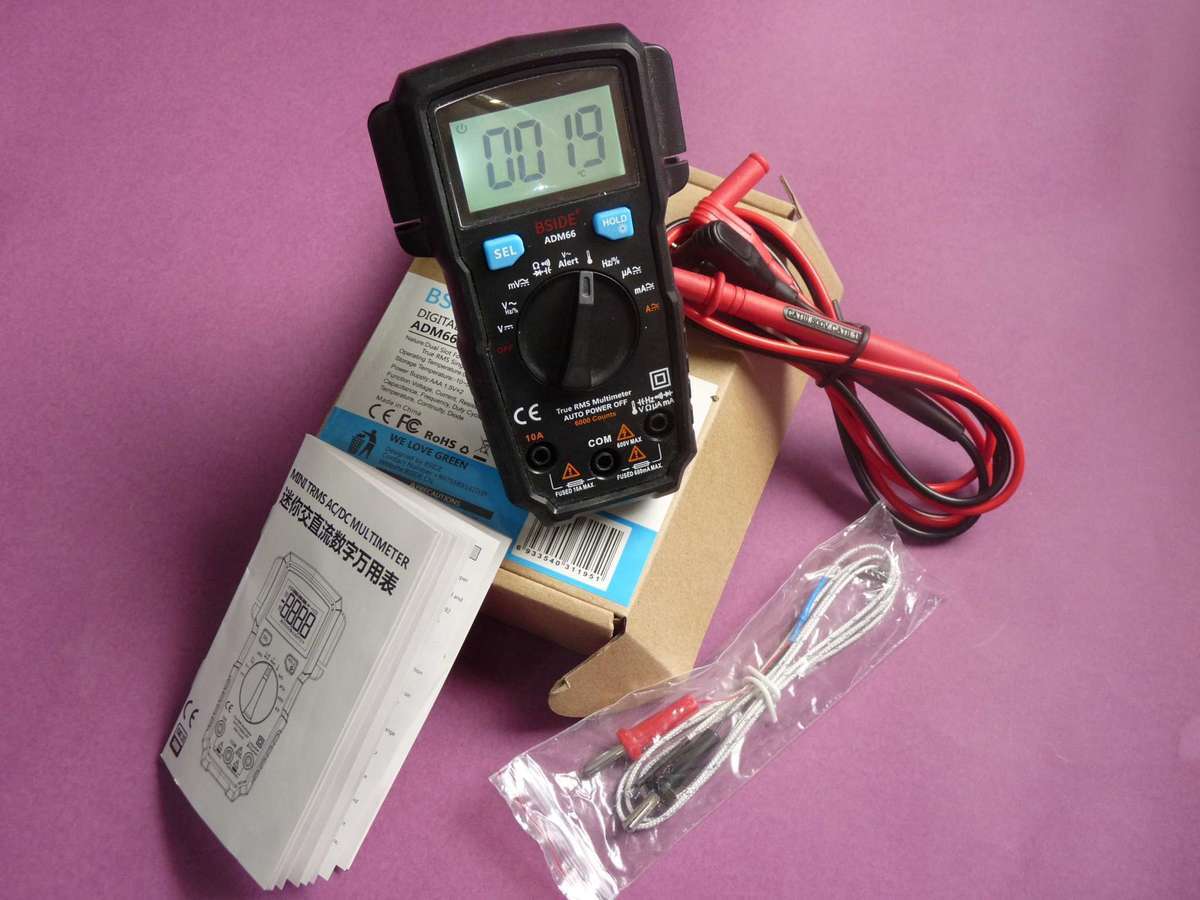 Autorange Digital Multimeter, 6000 Count Precision, Excellent Features ...