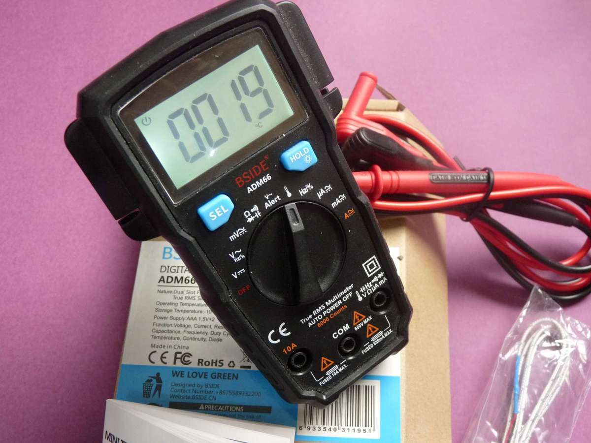 Autorange Digital Multimeter, 6000 Count Precision, Excellent Features ...