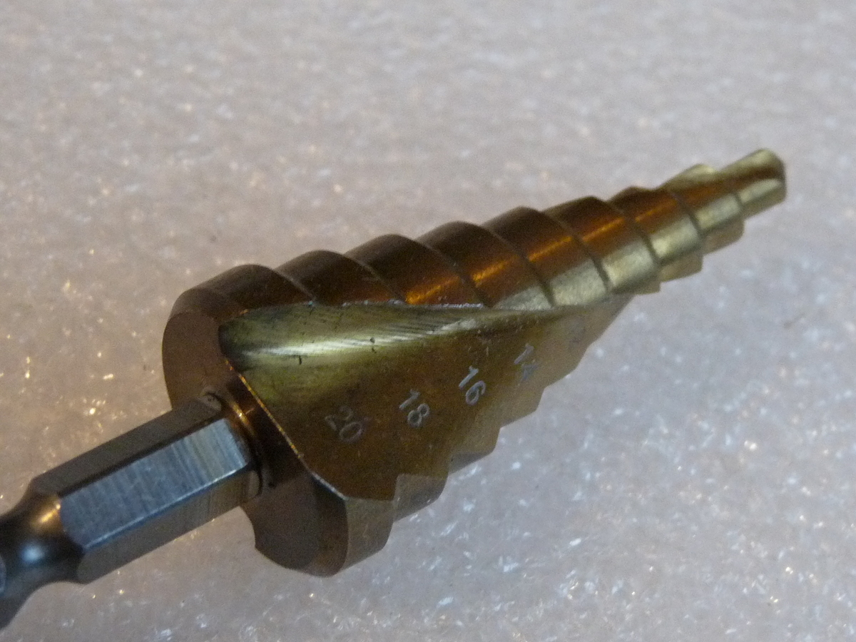Step Drill 4-20mm Spiral with Hex Shank - Buy Drilling - Gogo:Tronics ...