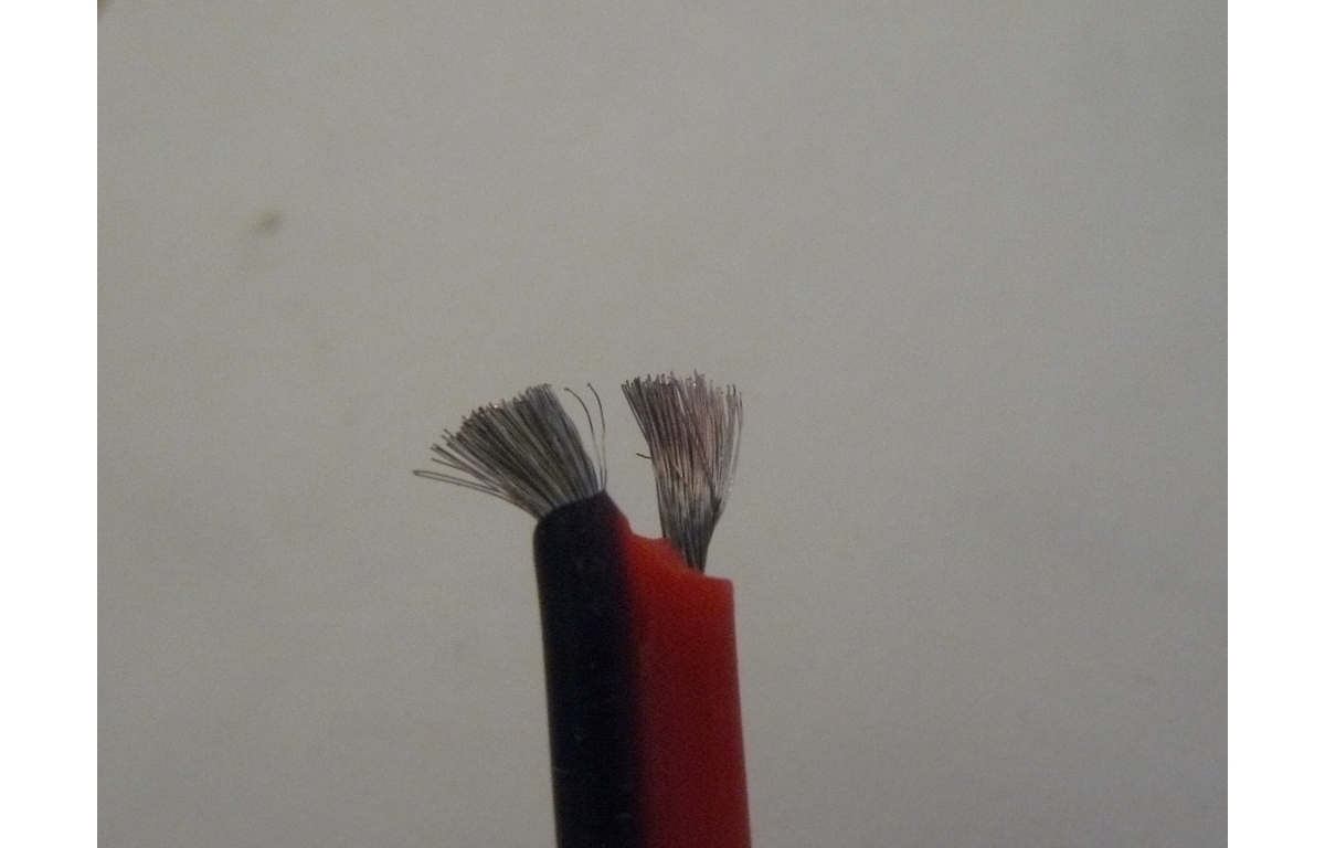 Twin Silicone Wire 18AWG Per 50cm Super Flexible 18 AWG - Buy 18 AWG ...