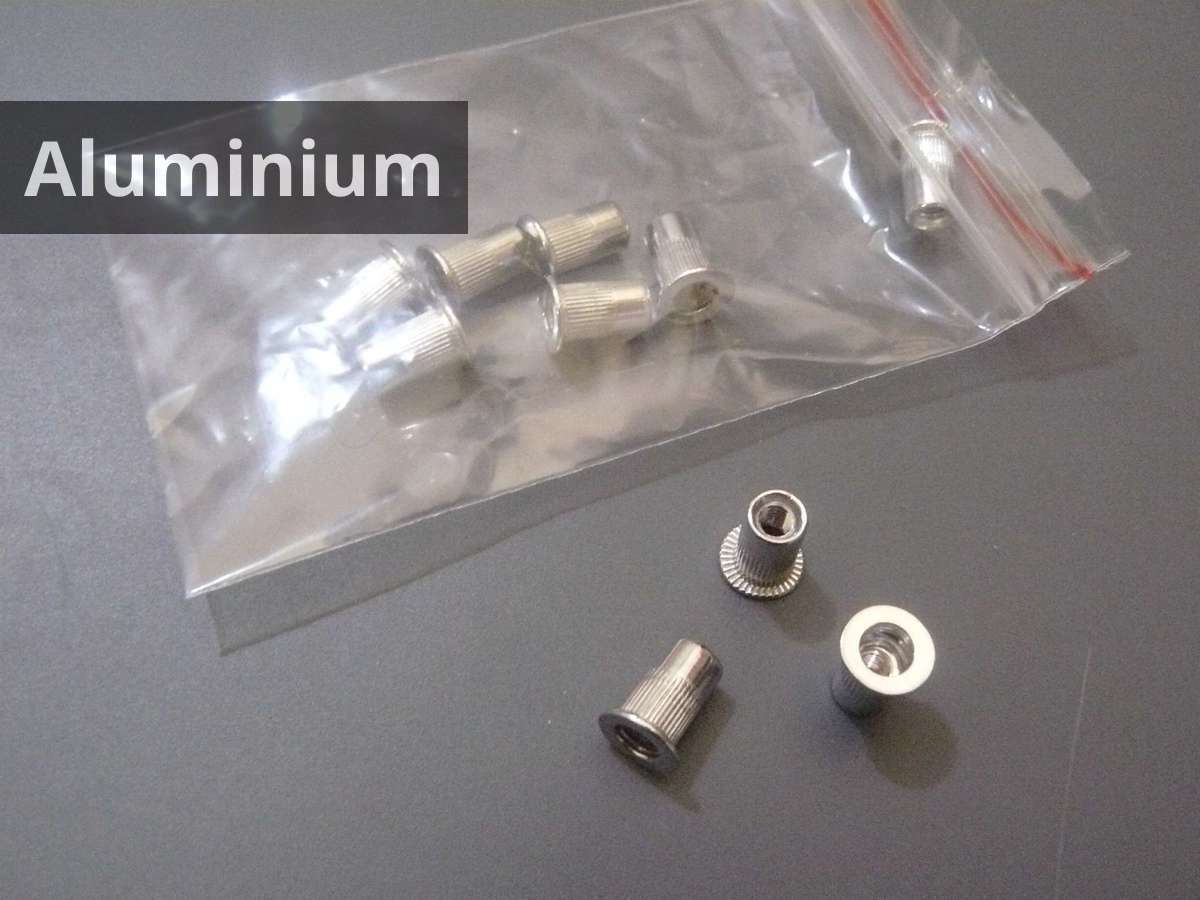 M3 Rivnut, 3mm Rivet Thread Insert, Pack of 10 - Buy Metric Nuts - Gogo ...